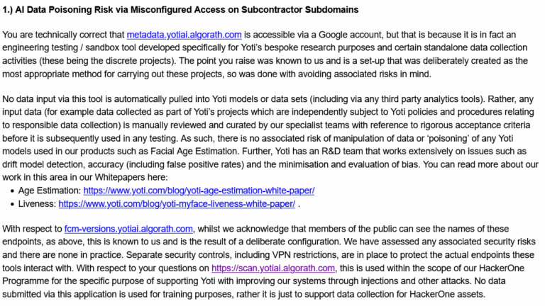Data protection and IT security issues with age verification app "Yoti ...